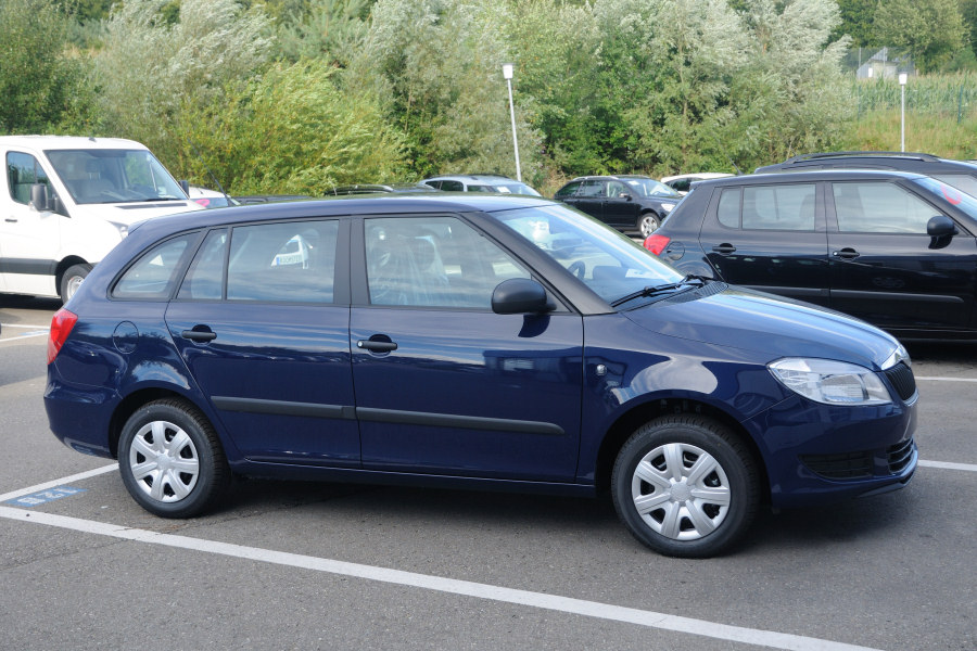 Bild Skoda Fabia II Combi Style Edition Pazifik Blau
